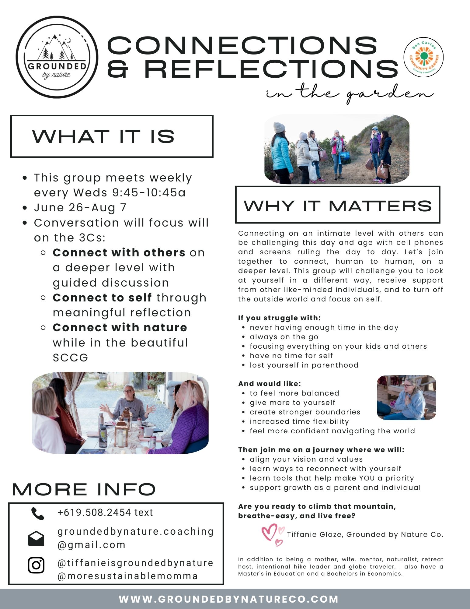 Hiking + Retreats + Events – Grounded by Nature